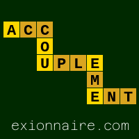 Définition ACCOUPLEMENT