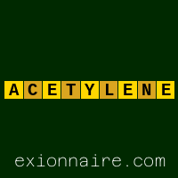 Définition ACÉTYLÈNE
