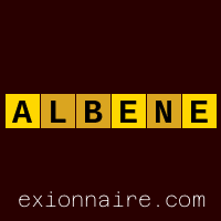 ALBÈNE - dictionnaire
