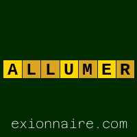 Conjuguer ALLUMER
