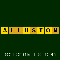 Définition ALLUSION