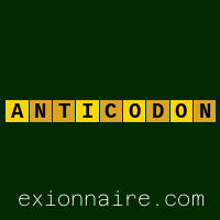 Définition ANTICODON