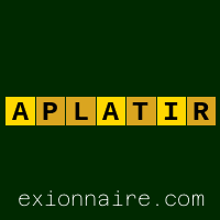 Conjuguer APLATIR