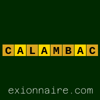 Définition CALAMBAC