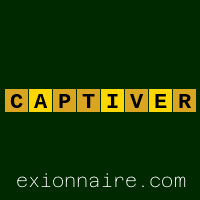 Conjuguer CAPTIVER