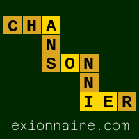 Définition CHANSONNIER