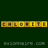 Définition CHLORITE