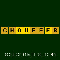 conjuguer CHOUFFER