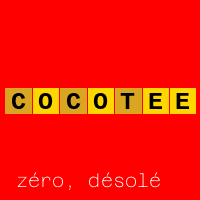 COCOTÉE – Scrabble