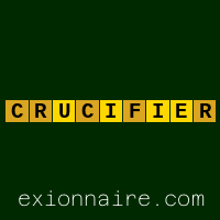 Conjuguer CRUCIFIER