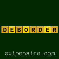 Conjuguer DÉBORDER