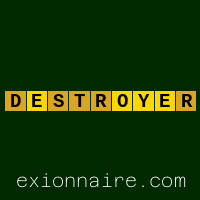 Définition DESTROYER