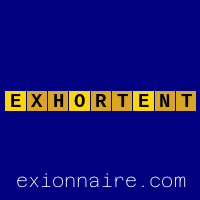 EXHORTENT – Scrabble