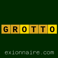 GROTTO — Définition du dictionnaire
