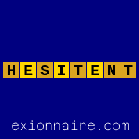 HESITENT – Scrabble