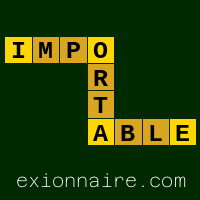 Définition IMPORTABLE