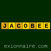 Définition JACOBÉE