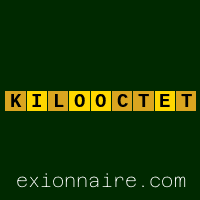 Définition KILOOCTET