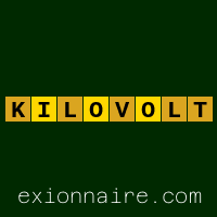 Définition KILOVOLT