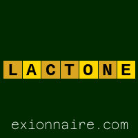 Définition LACTONE