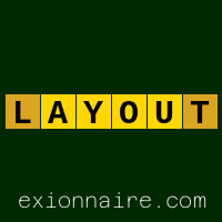 LAYOUT - définition