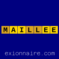 MAILLEE – Scrabble