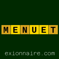 Définition MENUET