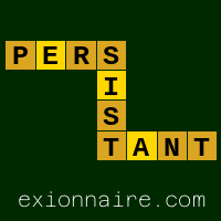 Définition PERSISTANT