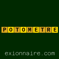 Définition POTOMÈTRE