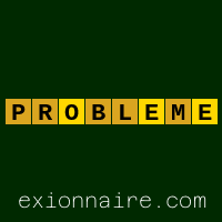 Définition PROBLÈME