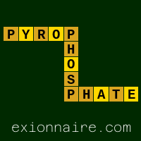 Définition PYROPHOSPHATE