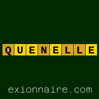 Définition QUENELLE