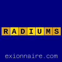 RADIUMS – Scrabble