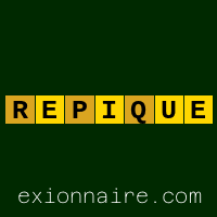 Définition REPIQUE