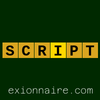 Définition SCRIPT