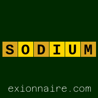 Définition SODIUM