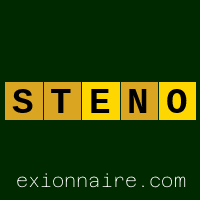 Définition STÉNO