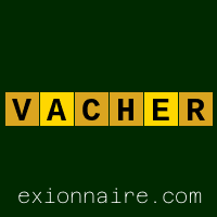Conjuguer VACHER