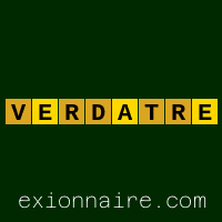 Définition VERDÂTRE