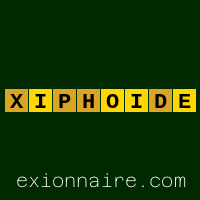 Définition XIPHOÏDE